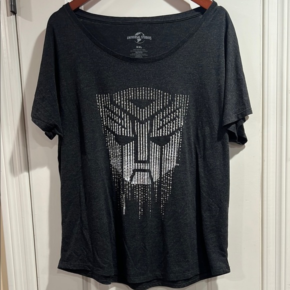 Universal | Tops | Universal Studios 29 Transformers Rhinestone Graphic ...